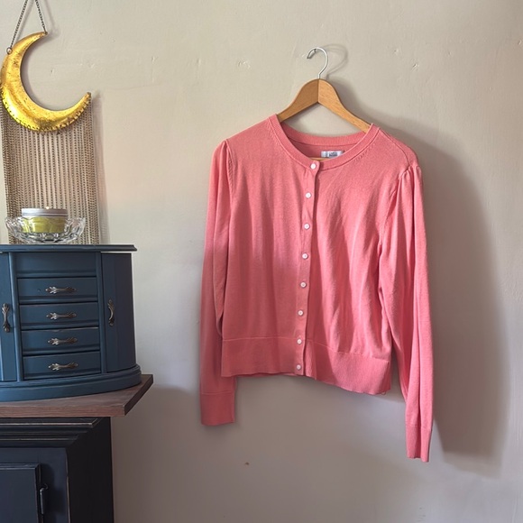croft & barrow | Sweaters | Peachy Pink Buttonup Cardigan | Poshmark